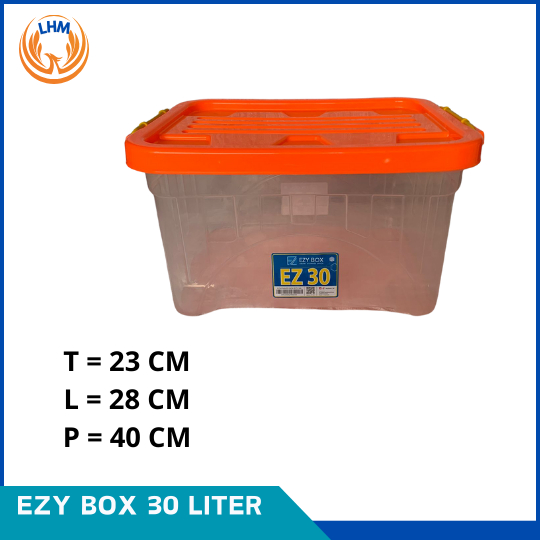 Jual EZY BOX 30 LITER /CONTAINER BOX PLASTIK 30 LITER | Shopee Indonesia