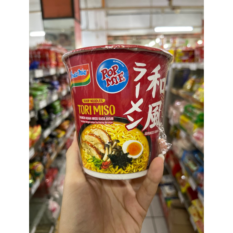Jual pop mie tori miso - mie cup indomie tori miso | Shopee Indonesia