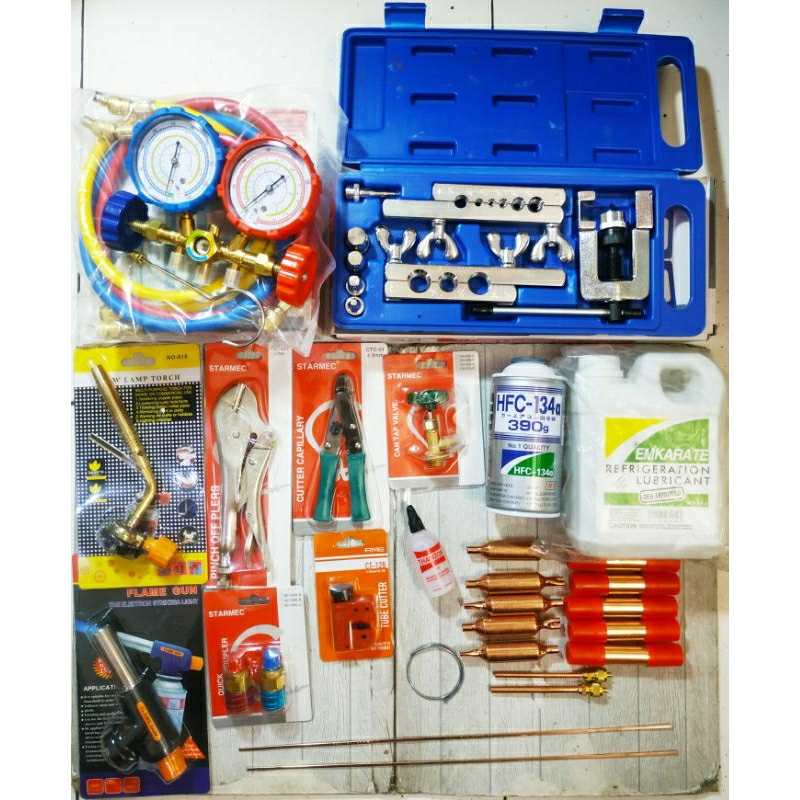 Jual Paket alat isi AC rumah & AC mobil | Shopee Indonesia