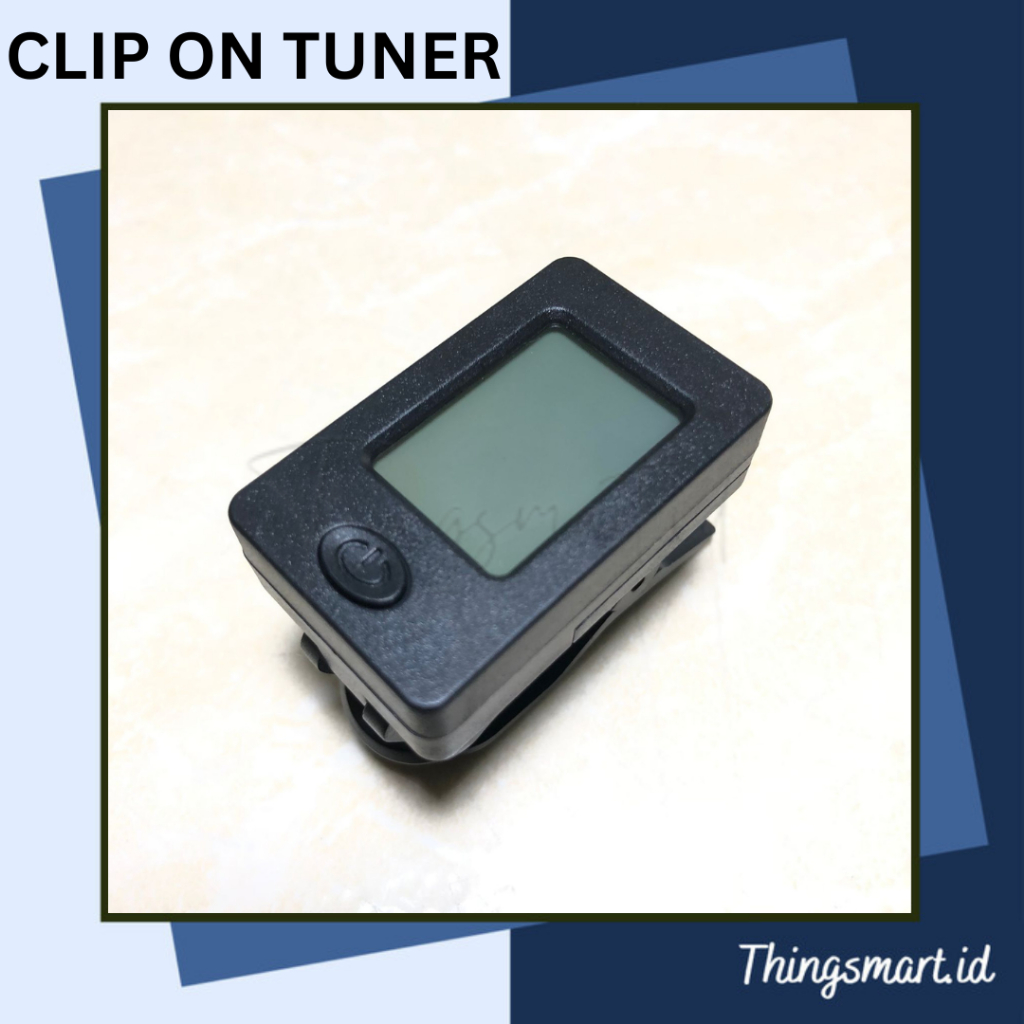 Jual TUNER CLIP ON Guitar Stem Gitar Bass Alat Aksesoris Musik Satuan ...