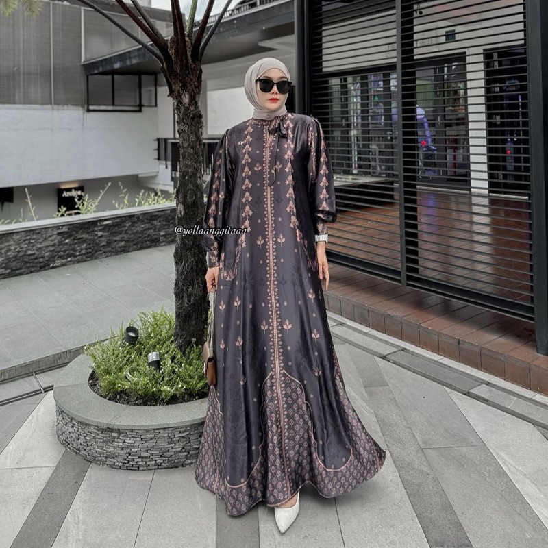 Jual DYN Clothingline Adiba Dress part 11 & 12 | Gamis Wanita Simple ...