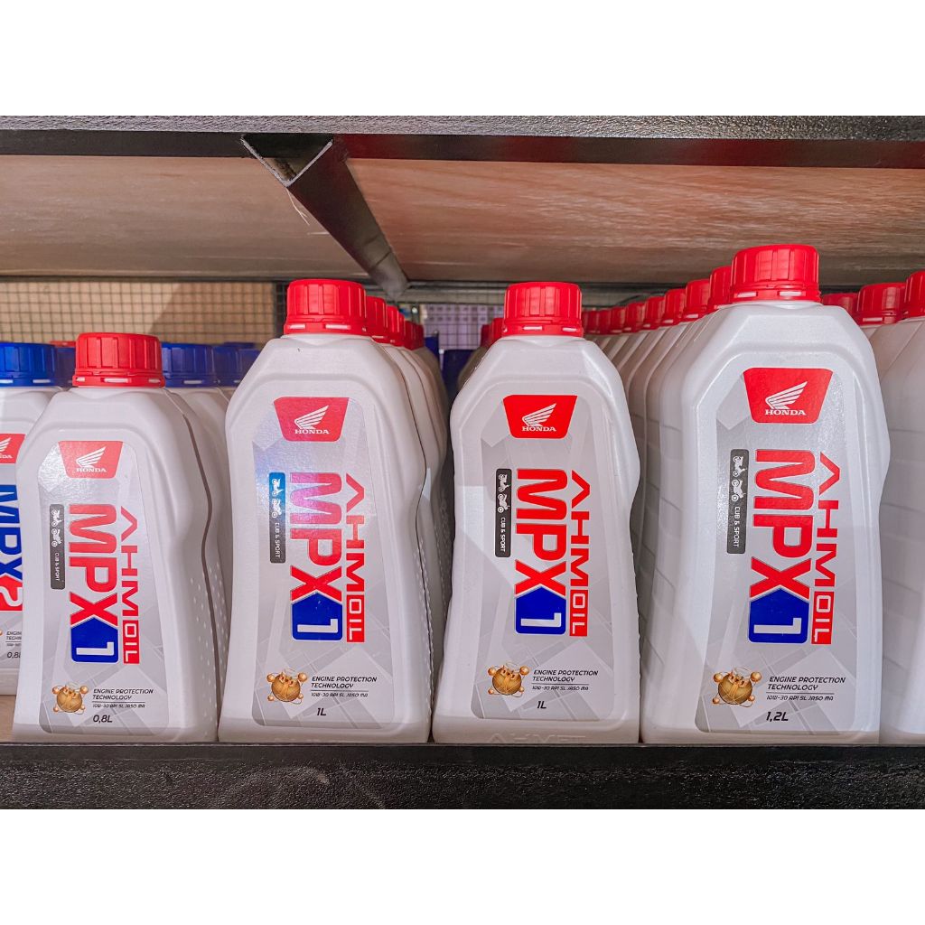 Jual Oli MPX1 800ml & 1000ML & 1200ML AHM Oil MPX 1 SAE 10W30 ORIGINAL ...