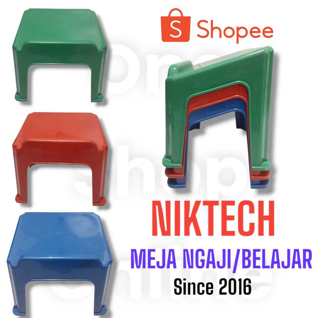 Jual NIKTECH MEJA NGAJI BAHAN PLASTIK LEKAR MEJA ALQURAN | Shopee Indonesia