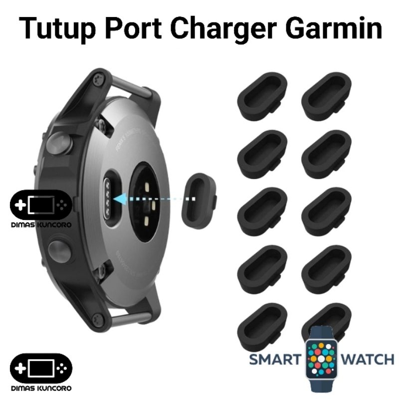 Jual Tutup Port Charger Garmin instinct 1 2 2S 2X 3 e amoled solar 40mm ...