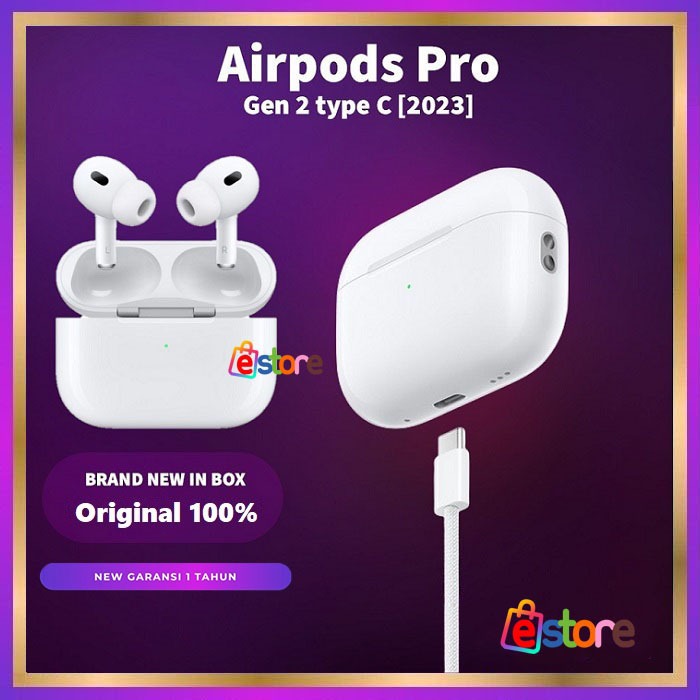 Jual Airpods Pro 2 2nd Gen 2023 Magsafe Type C Wireless Charging Brand New In Box | Shopee Indonesia