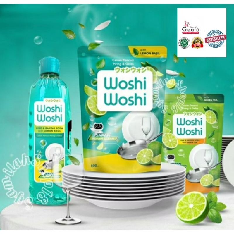 Jual Woshi Woshi Japan Power Clean Sabun Cuci Piring 600 ML | Shopee ...