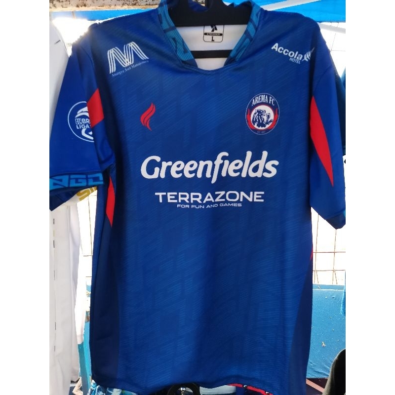 Jual Jersey Arema FC Terbaru Season 2024/2025 Fullprint Fullsponsor ...