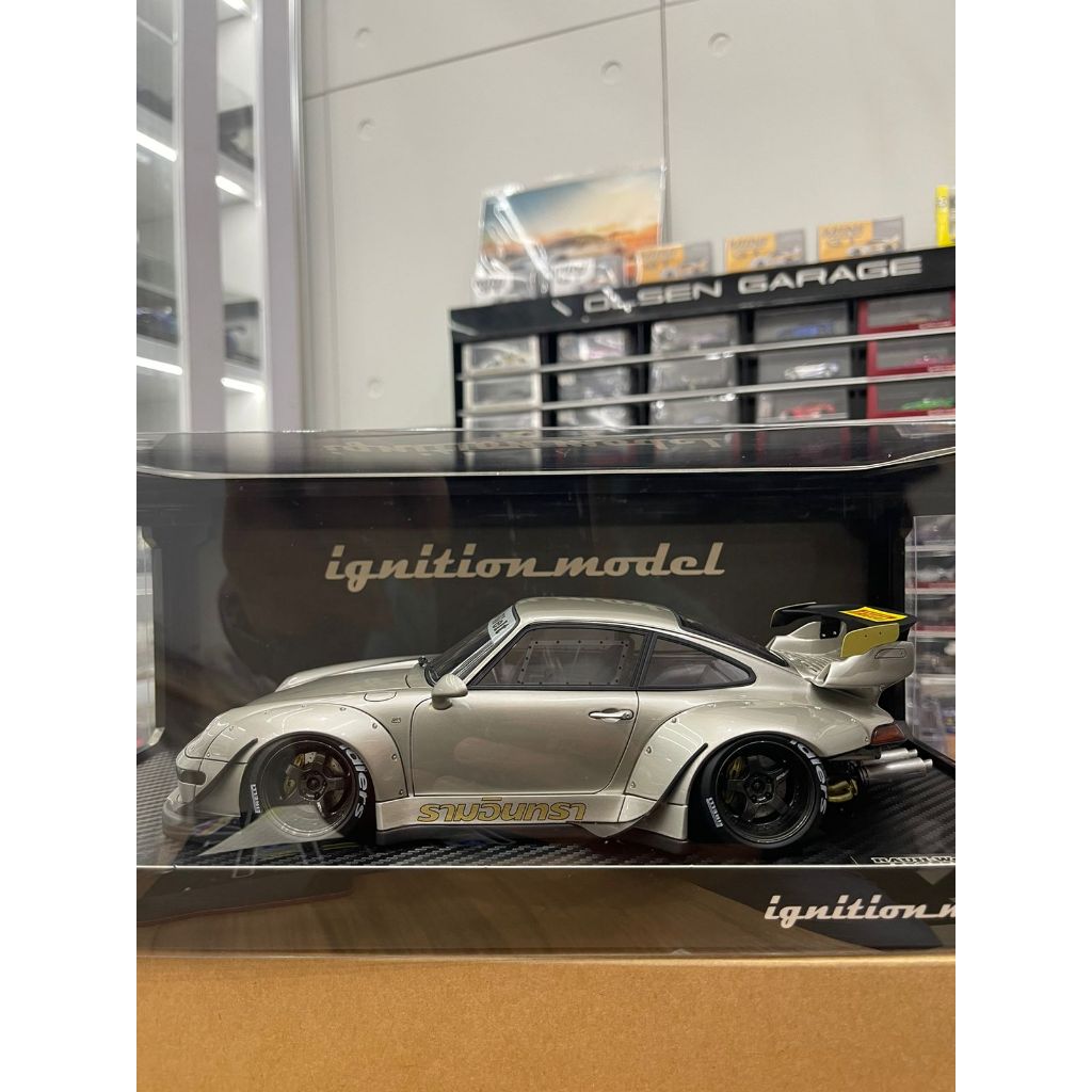 Jual IGNITION MODEL RWB 993 SILVER 1:18 SCALE (IG2718) | Shopee Indonesia