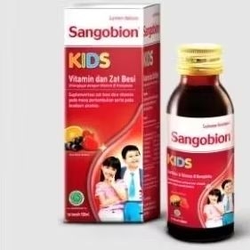 Jual Sangobion Kids Syrup 100ml/suplemenZat Besi/Anemia/MasaPertumbuhan ...