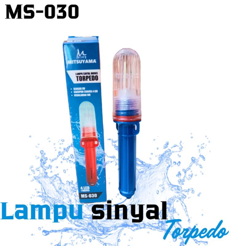Jual LAMPU NELAYAN SINYAL MODEL TORPEDO MS-030 4 LED 1 WARNA | Shopee Indonesia