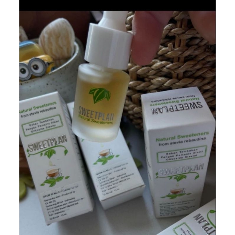 Jual Gula Stevia || Stevia Sweetplan || Natural Sweetener (per botol ...