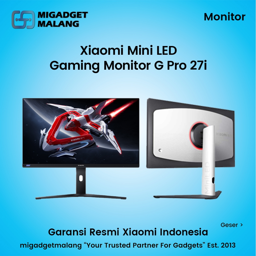 Jual Xiaomi Mini LED Gaming Monitor G Pro 27i 27 Inch 27" 180Hz HDR ...