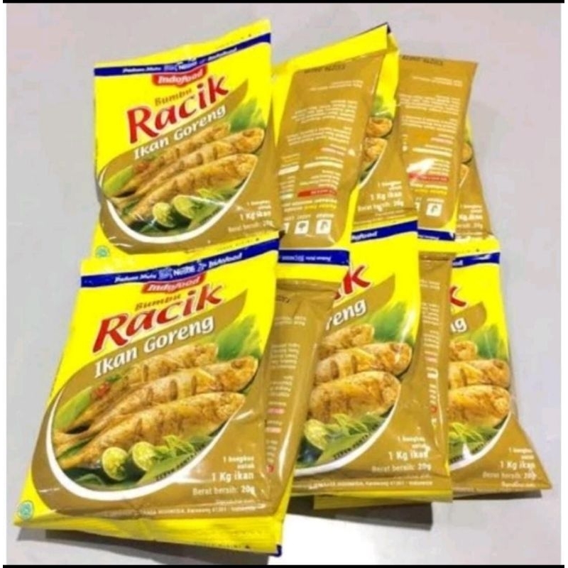 Jual Bumbu Racik Indofood Ikan Tongkol goreng 10x20gr | Shopee Indonesia