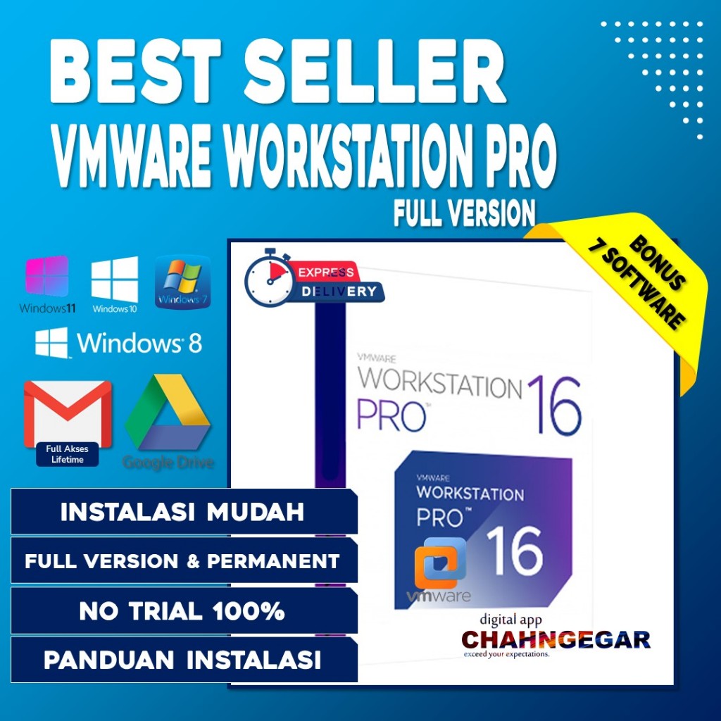 Jual License VMWare Workstation Pro 16 Full Original | Shopee Indonesia