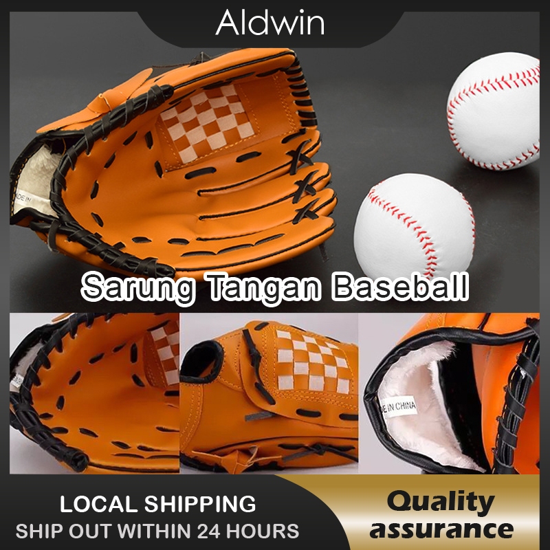 Jual 12.5 Inch PVC Sarung Tangan Softball Baseball MITT Gloves Sarung ...