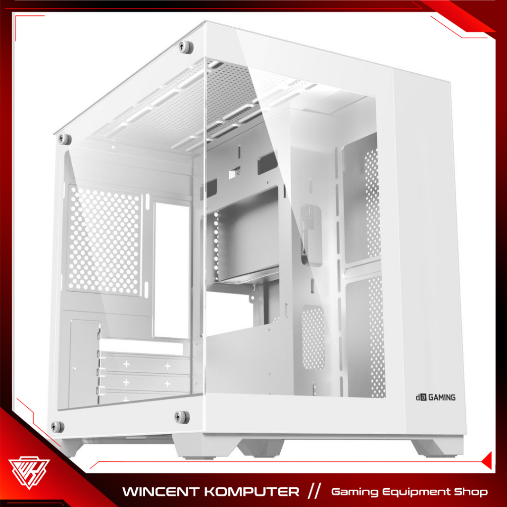 Jual Digital Alliance N30SE Gaming PC CPU Case - Tempered Glass casing ...
