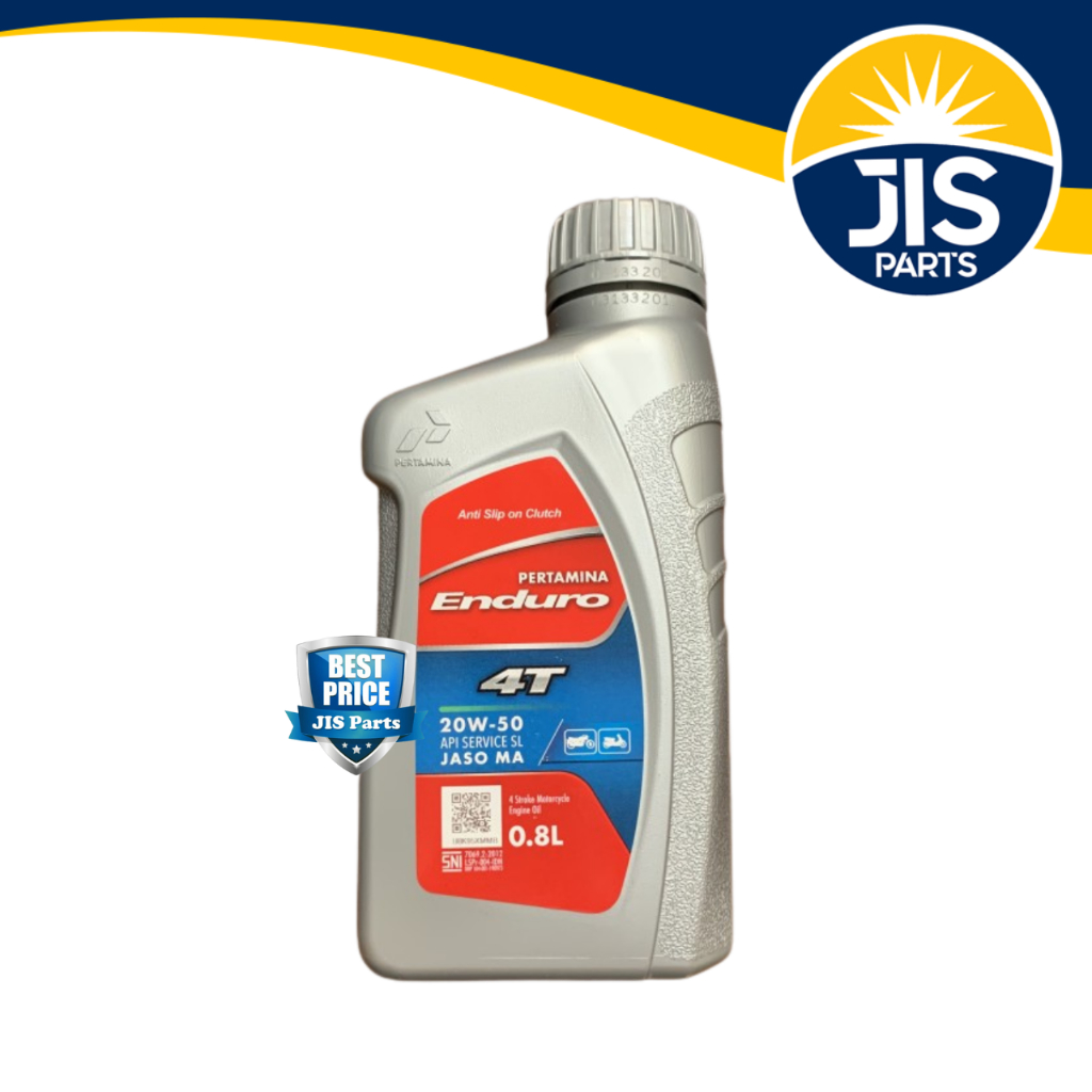 Jual Oli Pertamina Enduro 4T SAE 20W-50 0.8L | Shopee Indonesia