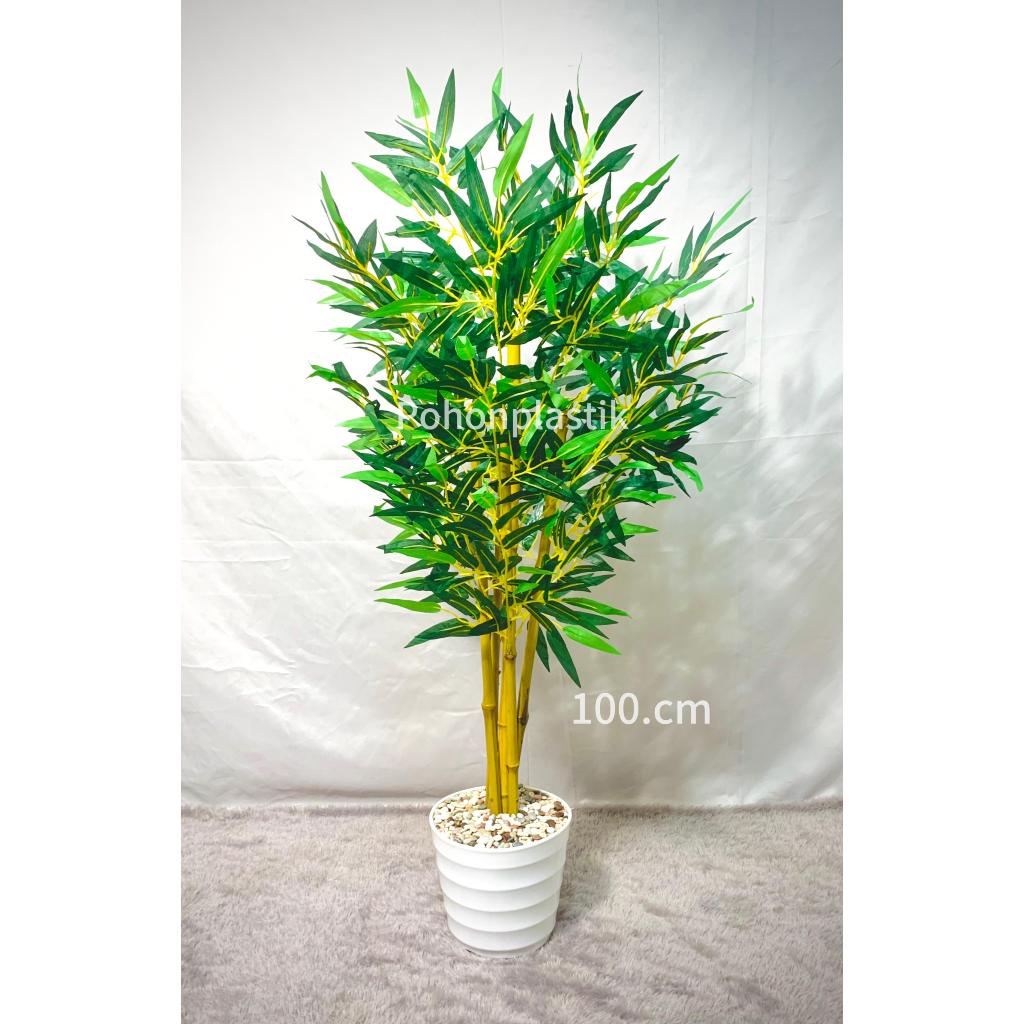 Jual Pohon Bambu 100cm - 120cm / Bambu Artificial ukuran besar ( HARGA ...