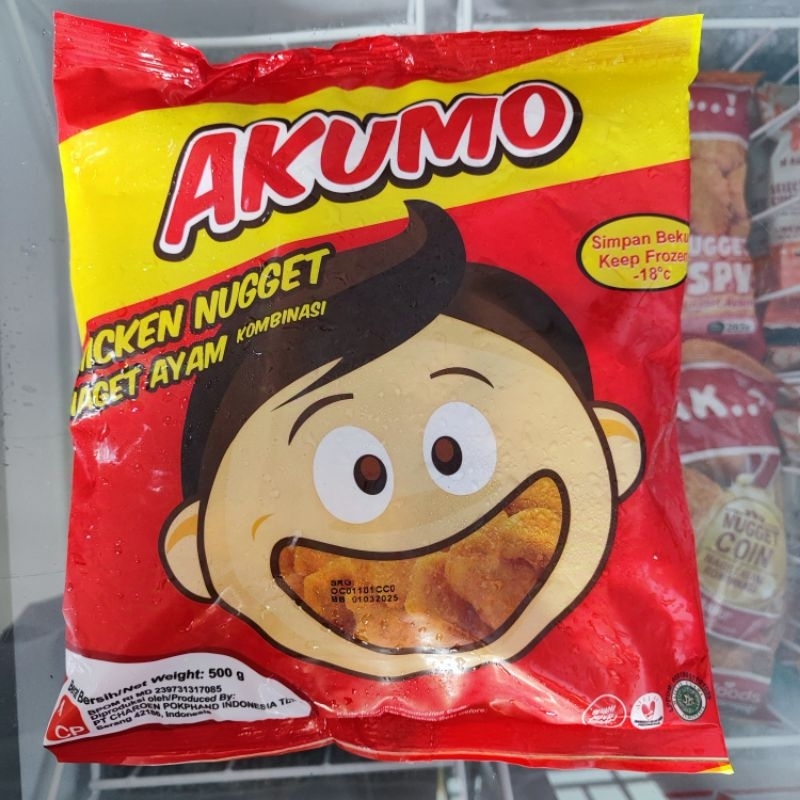 Jual Akumo Chicken Nugget 500g Akumo Chicken Nugget 1 Kg Nugget Ayam ...