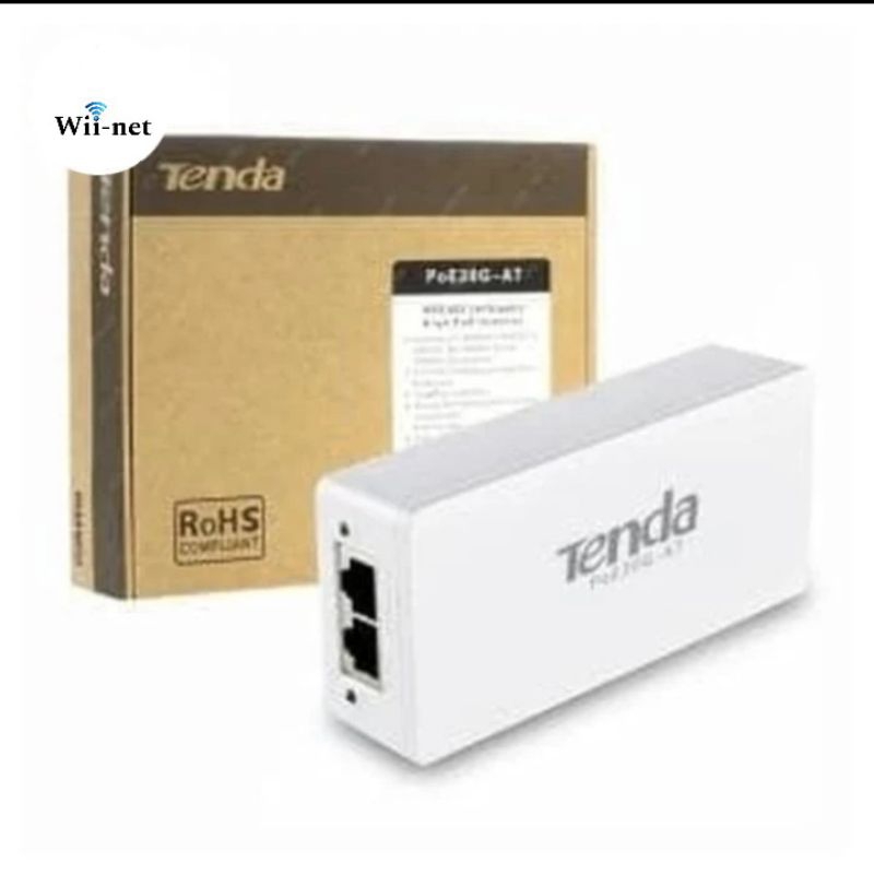 Jual Tenda PoE30G-AT PoE Injector Up To 30W Power Over Ethernet ...