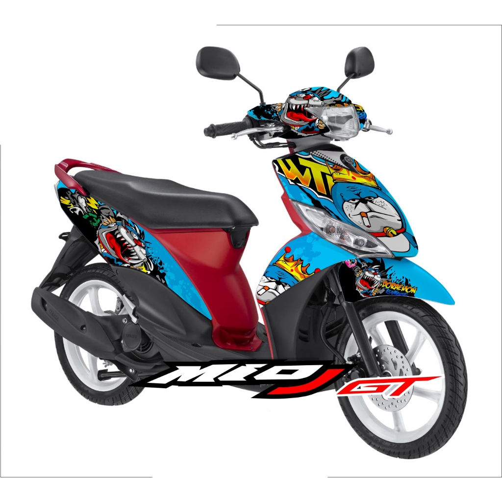 Jual Stiker Decal MIO J GT Striping Full | Shopee Indonesia
