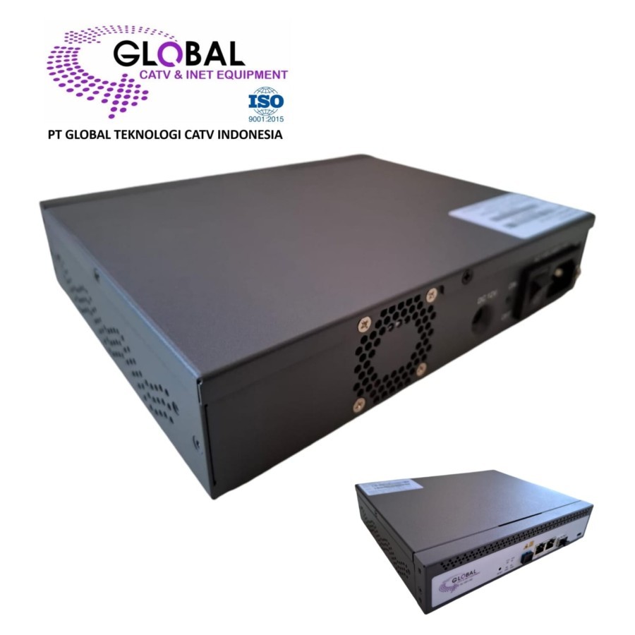 Jual OLT GPON GLOBAL 1 PORT UPLINK10 GE POWER AC+DC SFP 8 DB | Shopee ...