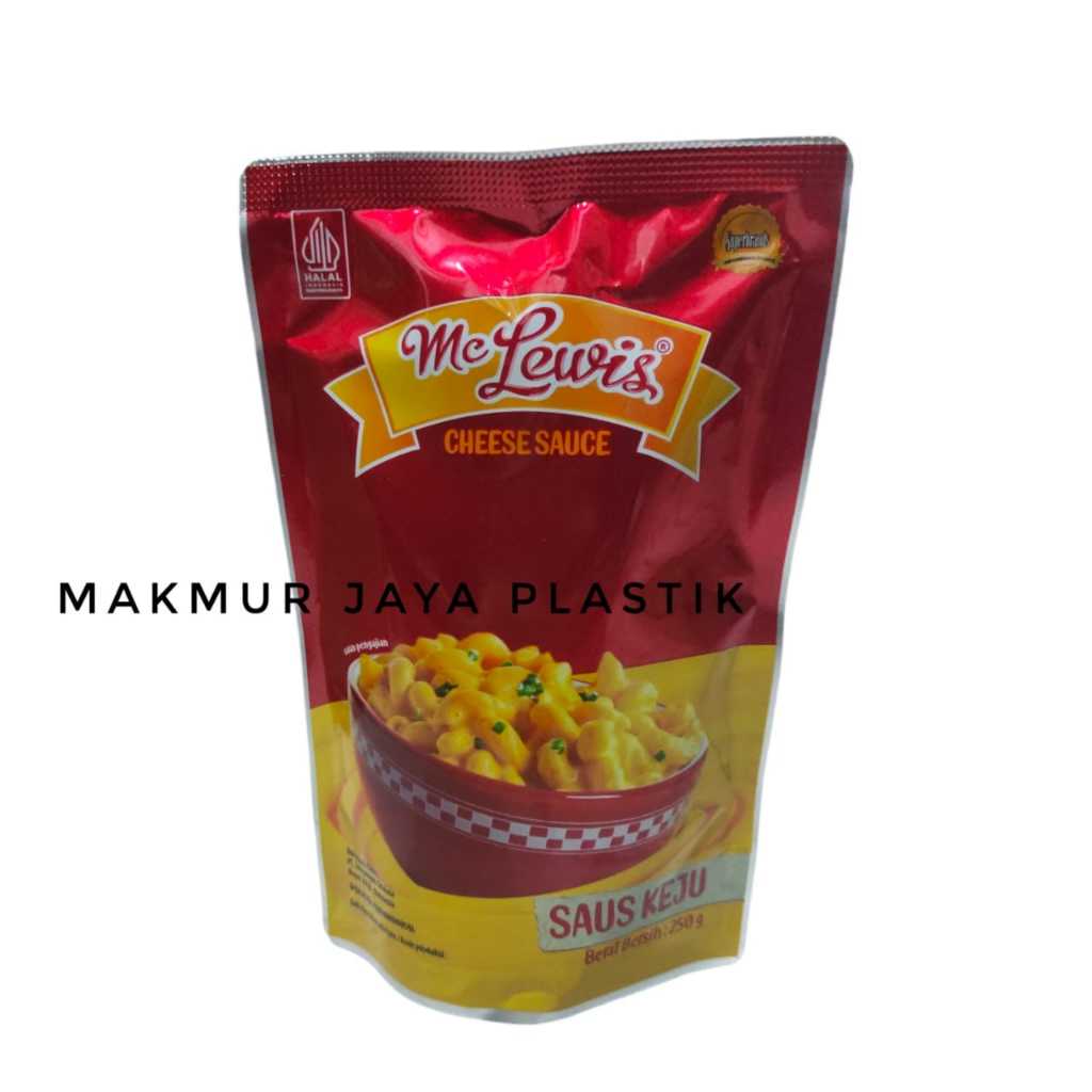Jual Mc Lewis Cheese Sauce / Saus Keju Kemasan Pouch 250 Gr | Shopee ...