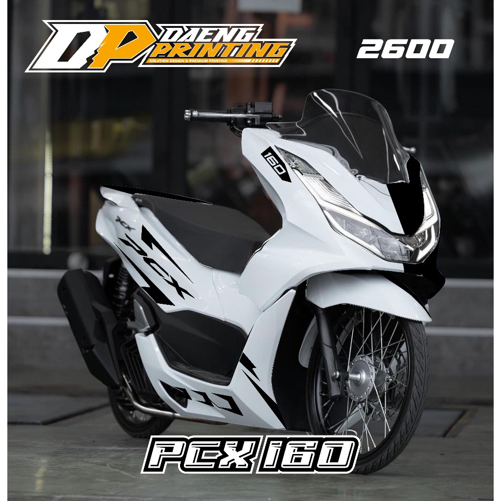 Jual Stiker decal full body PCX 160/150 motif warna setengah body, Bisa ...