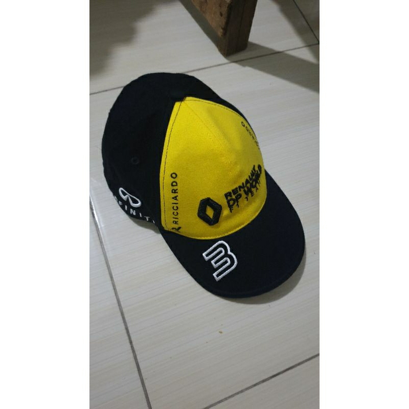 Jual Topi F1 Cap Merchandise Formula 1 Daniel Ricciardo Renault DP ...