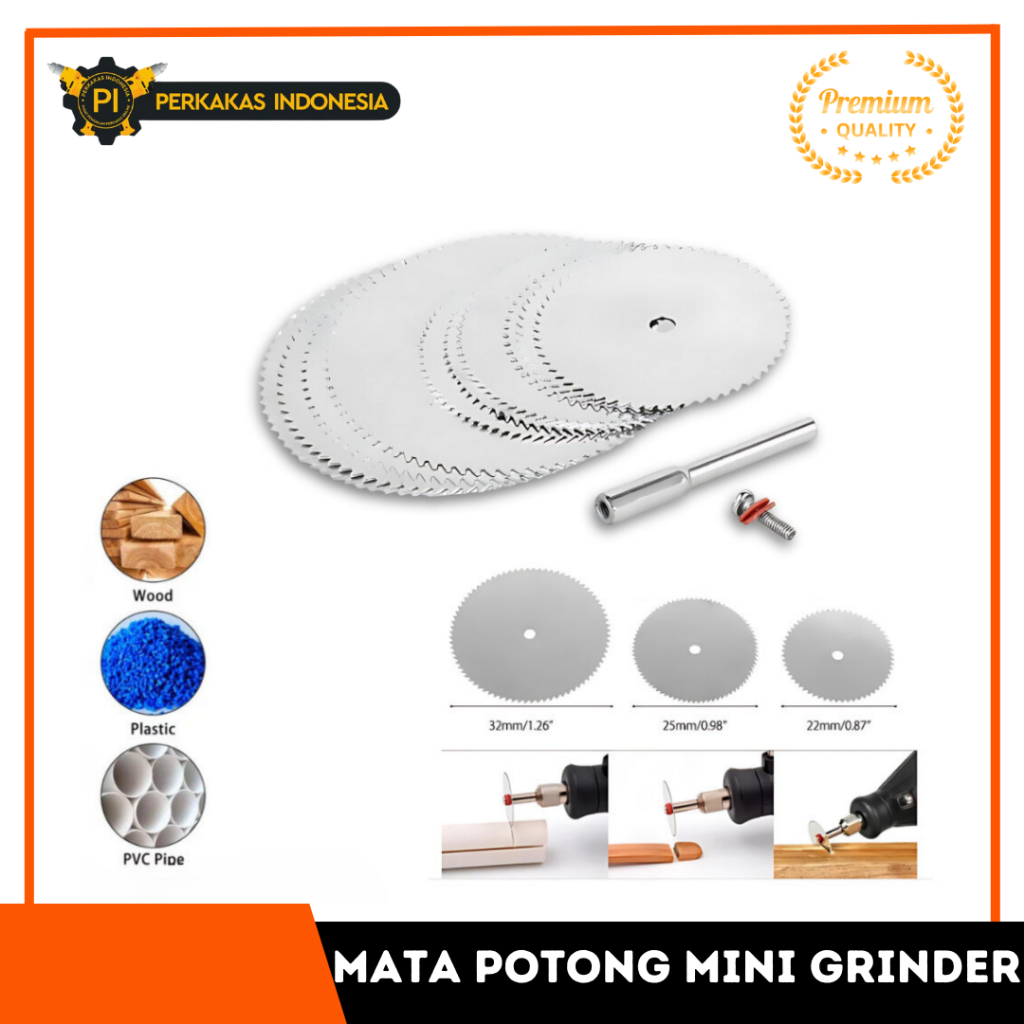 Jual Mata Pisau Mini Grinder SET 11 Pcs Circular Saw Blade Die Grinder ...