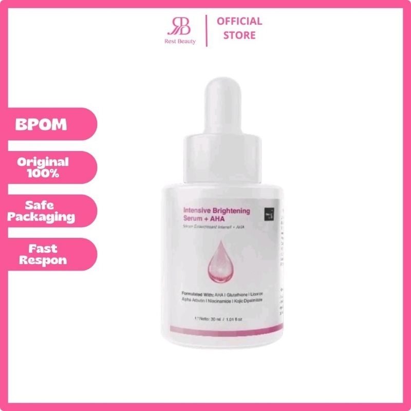 Jual BEAUDELAB - Intensive Brightening Serum + AHA 30ml | Shopee Indonesia