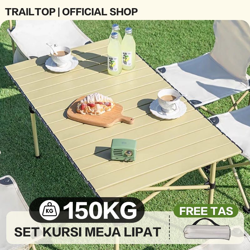 Jual [READY] TrailTop Meja Lipat Outdoor Portable Meja Camping Lipat ...