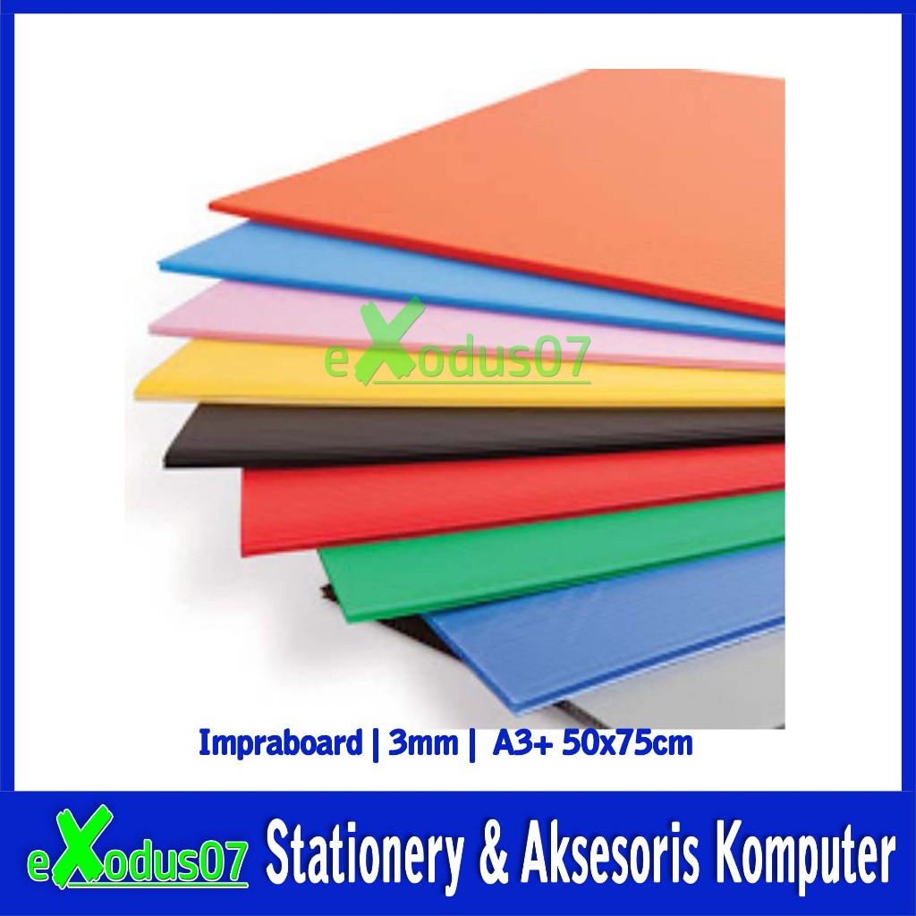 Jual [ 𝐇𝐀𝐍𝐘𝐀 𝐖𝐀𝐑𝐍𝐀 𝐇𝐈𝐓𝐀𝐌 ] IMPRABOARD HITAM A3 A3+ / INFRABOARD HITAM ...