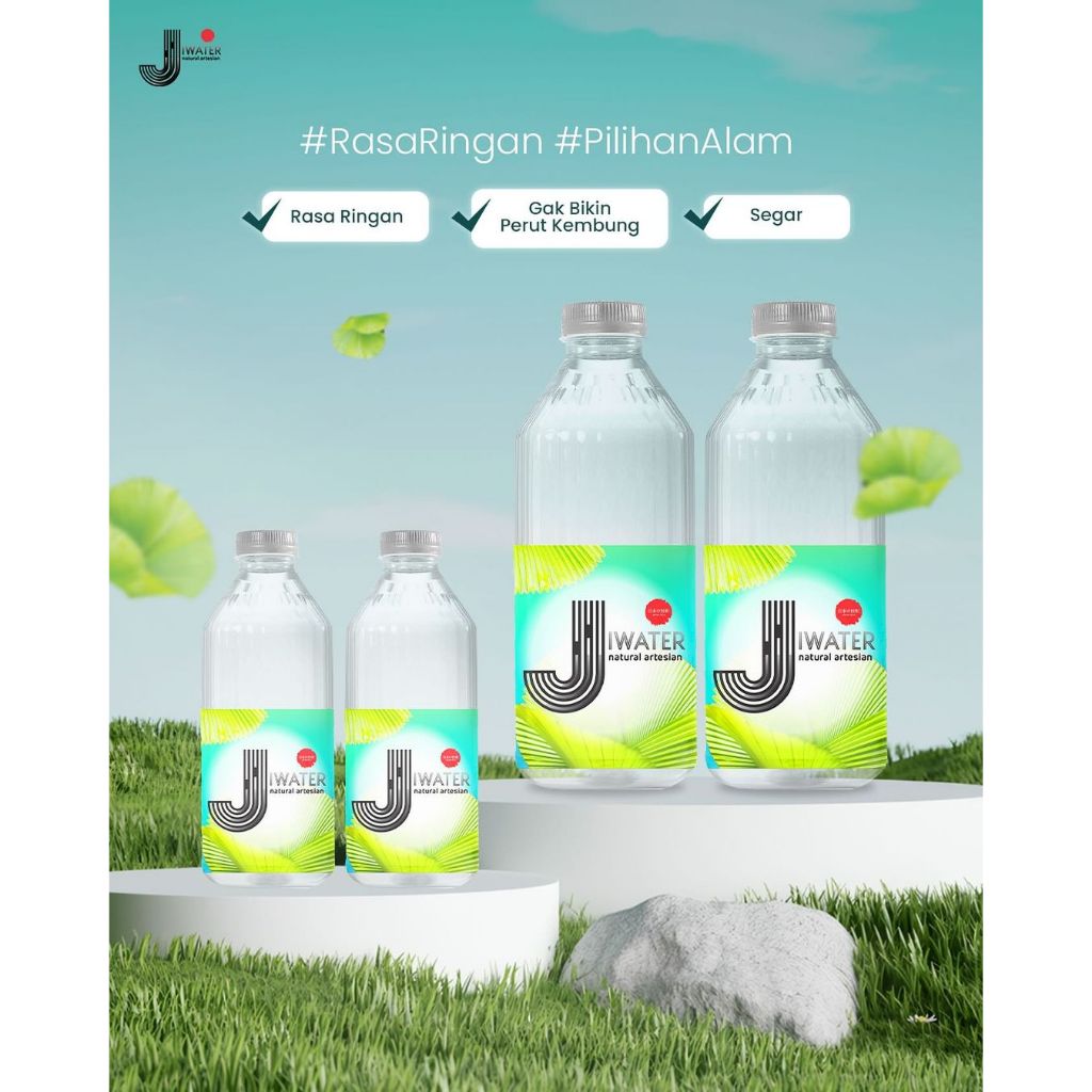 Jual J WATER - ECER | Natural Artesian Water With Japan Technology ...