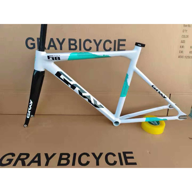 Jual Frame Gray F18 Fixie Fixed Gear Single Speed | Shopee Indonesia