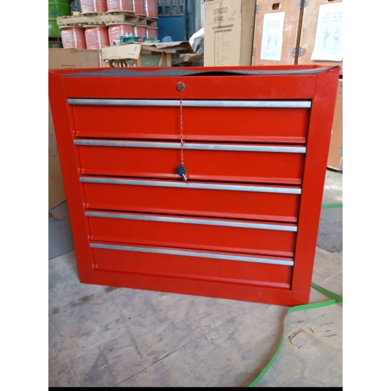 Jual Tool Box 5 susun lemari tool Alat perkakas bengkel Rolley Cabinet | Shopee Indonesia