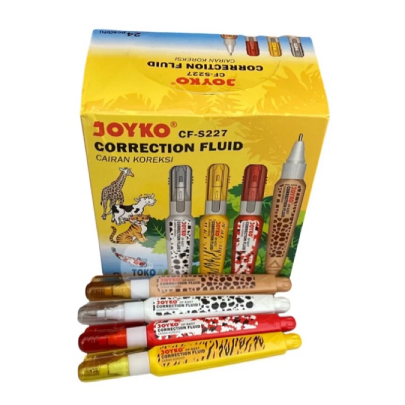 Jual Tip ex / Correction pen kepala besi Fluid JOYKO CF-S227 harga per ...