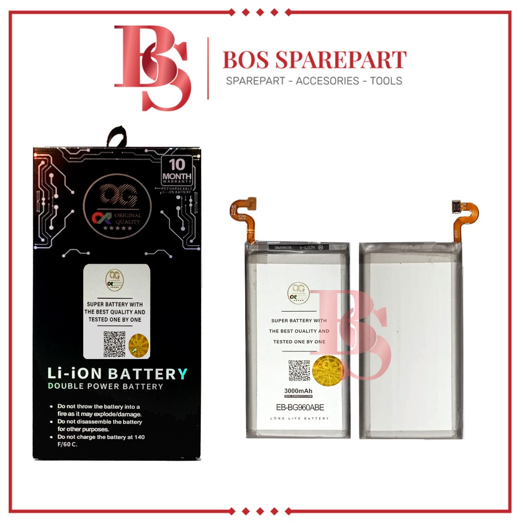 Jual BATERAI OGS SAMSUNG S9 / G960F / G960N / EB-BG960ABE / ABA ORI 100 / BATTERY / BATRE ...
