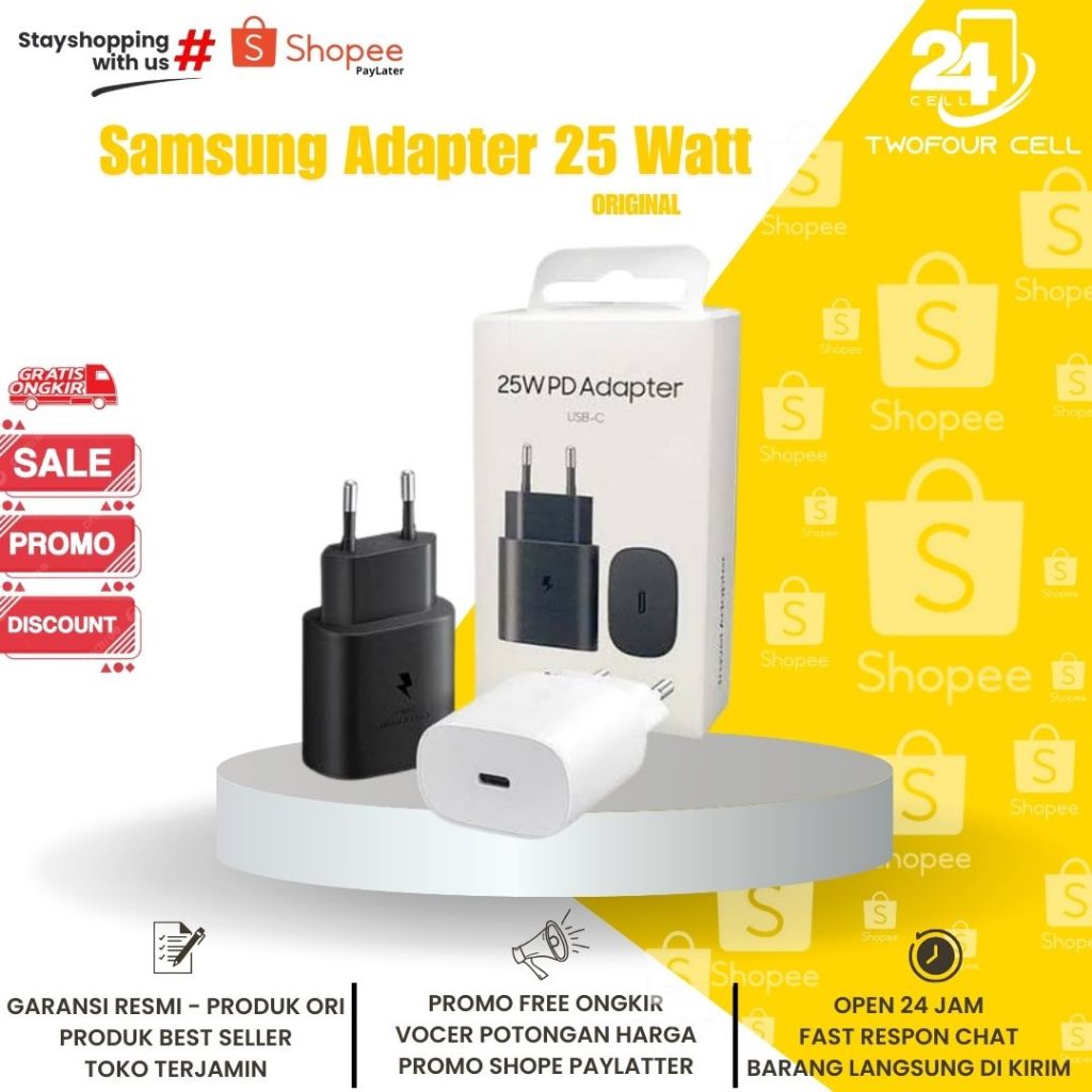 Jual SAMSUNG ADAPTER 25 & 45 WATT ORIGINAL | Shopee Indonesia