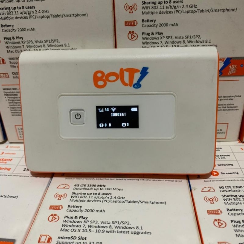Jual Modem Wifi 4G Bolt Orion Movimax MV1 UNLOCK All Operator 4G LTE ...