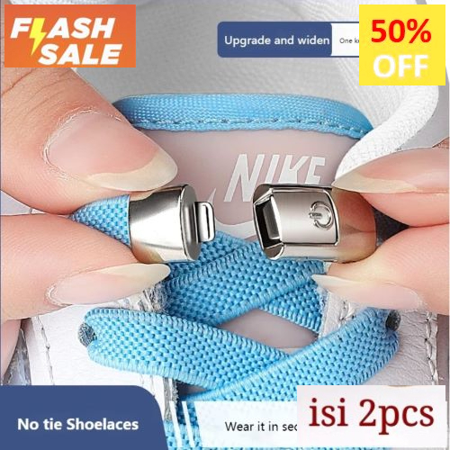Jual Tali Sepatu Tanpa Ikat Aksesoris Lock Praktis Shoe Lace GA ...