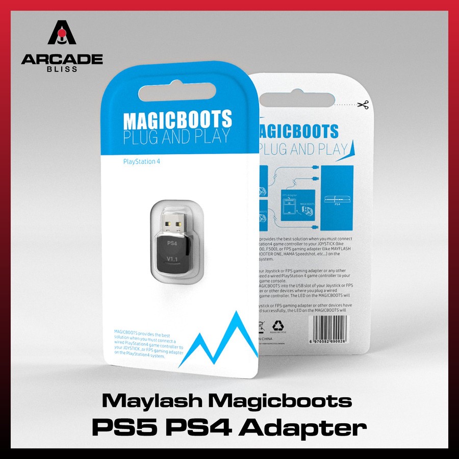 Jual Mayflash MagicBoots FPS Adapter Converter For Hitbox Arcade Stick ...