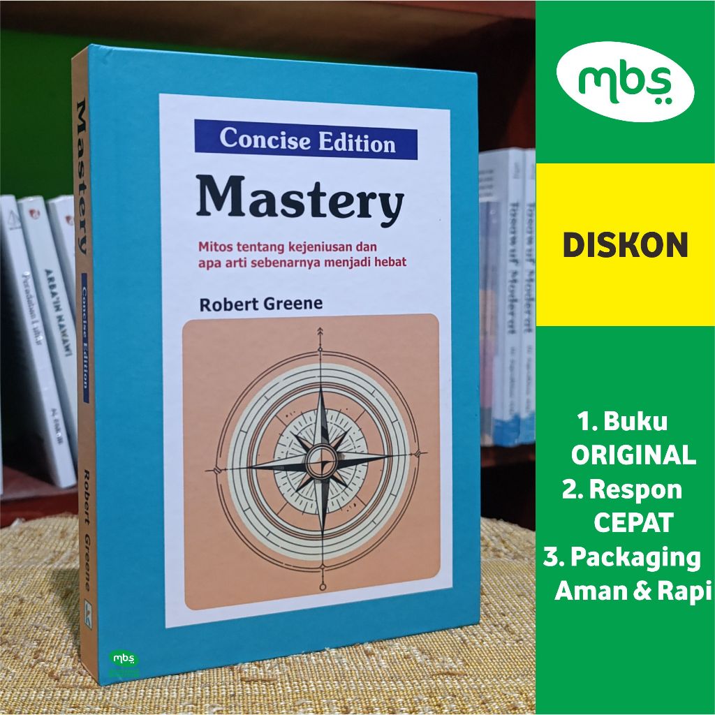 Jual BUKU MASTERY (CONCISE EDITION) - Mitos Tentang Kejeniusan dan Apa ...