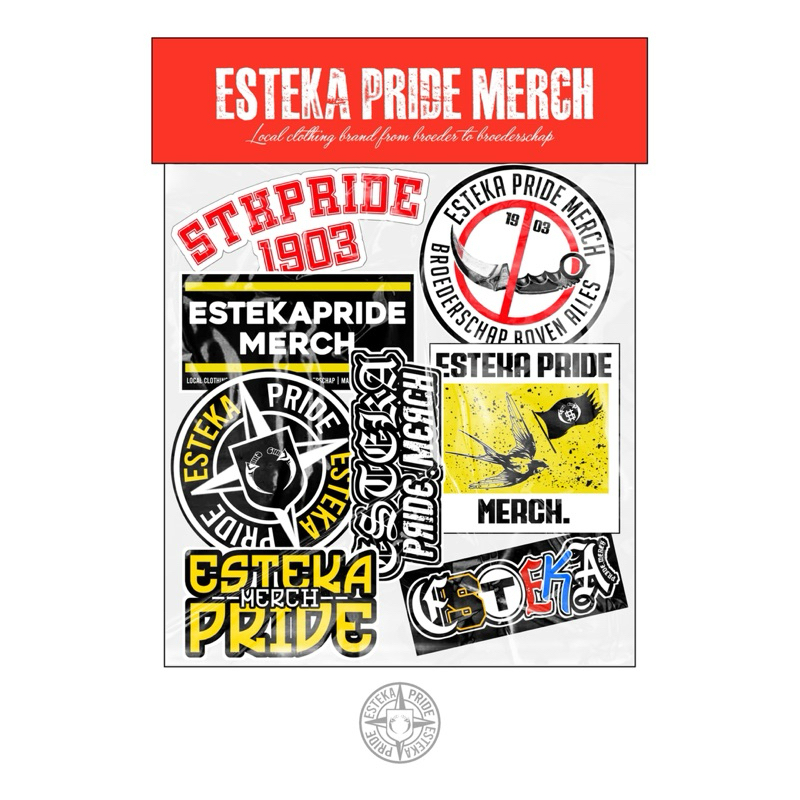 Jual STICKER PACK VOL I BY ESTEKA PRIDE MERCH - STIKER PSHW | Shopee ...