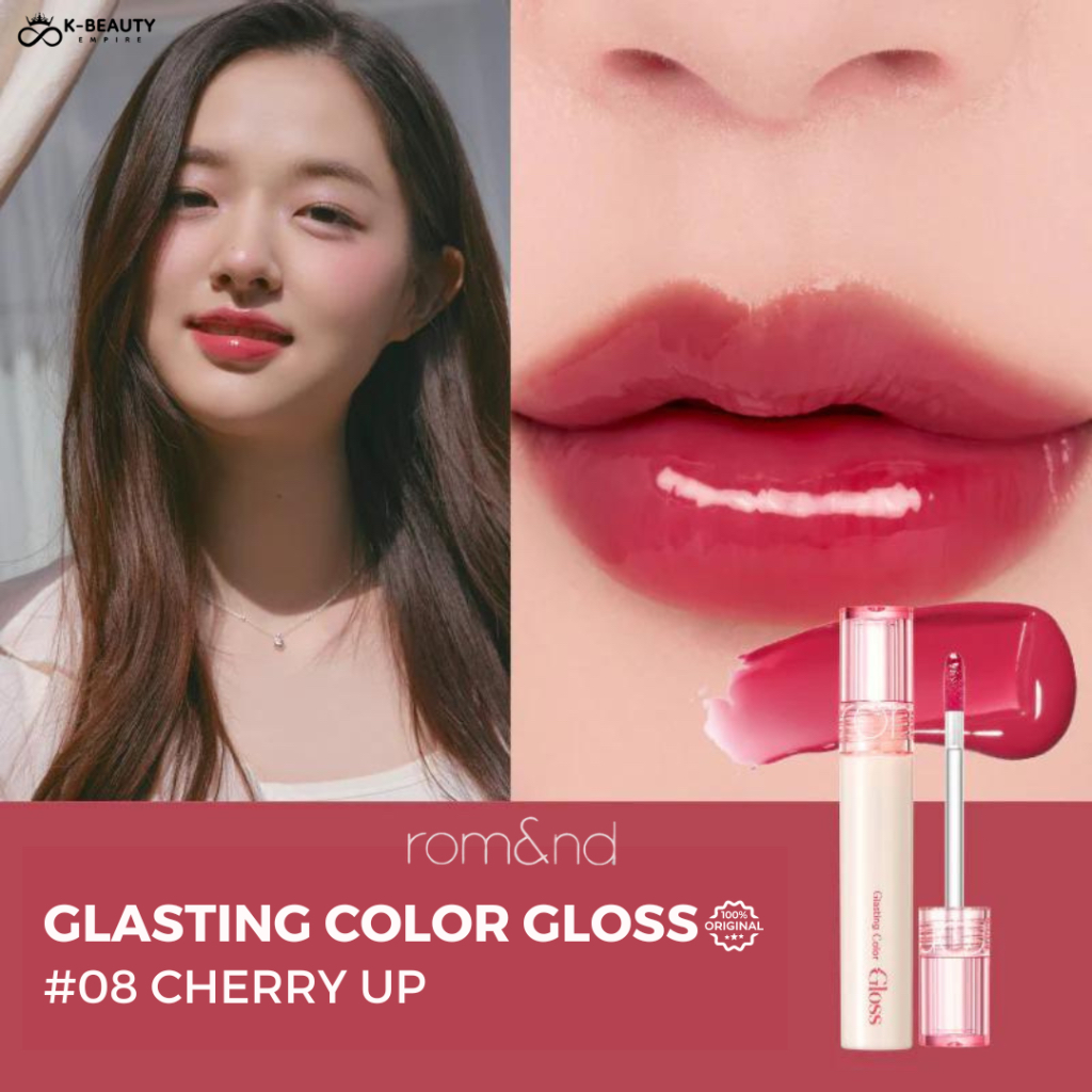 Jual [100% ORI] READY STOK ROMAND GLASTING COLOR GLOSS SPRING FEVER EDITION / Glossy liptint ...