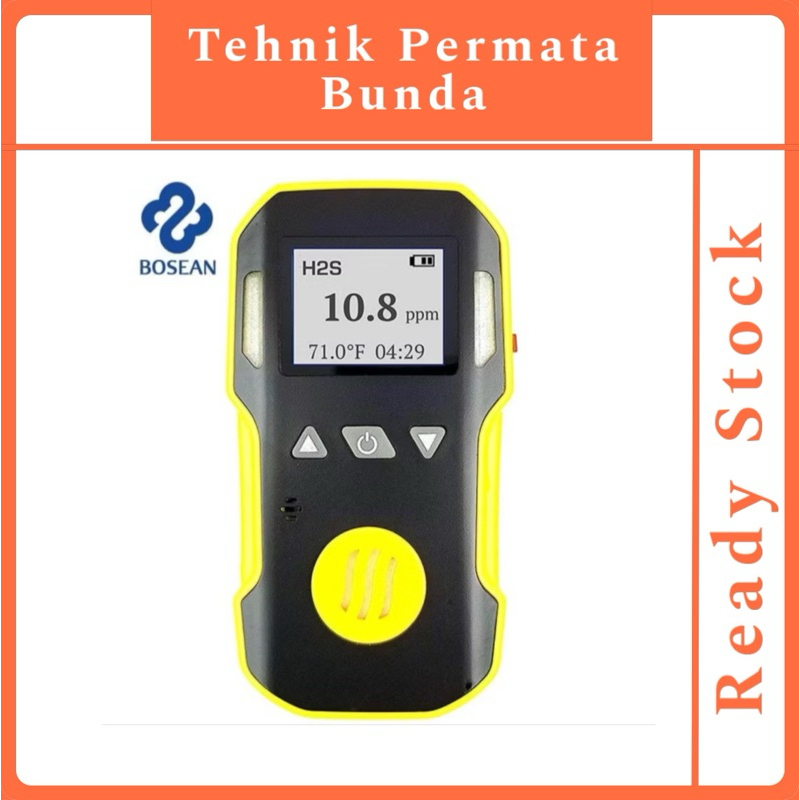 Jual H2S Gas Detector Bosean BH-90A Hydrogen Sulfide Detektor Monitor ...