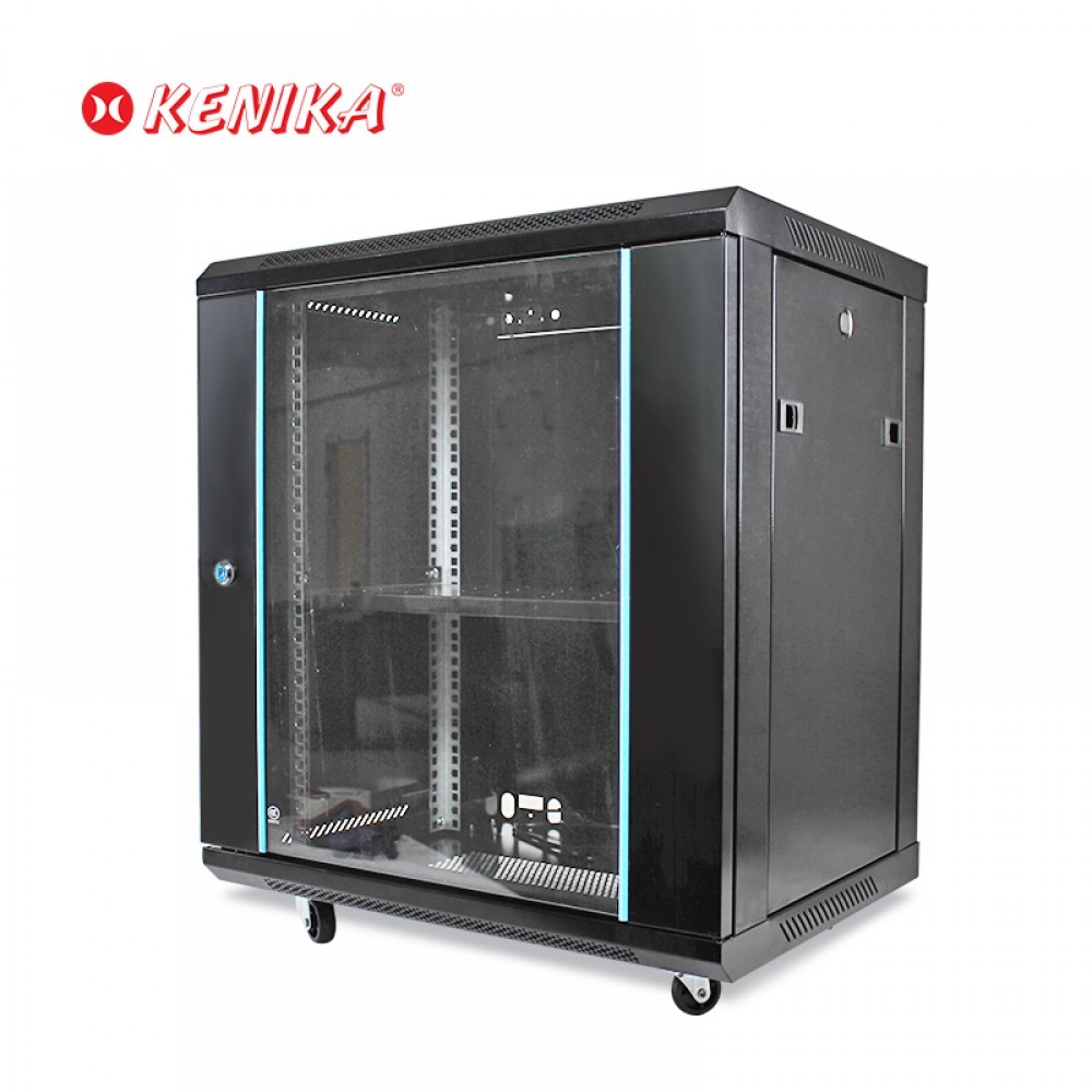 Jual KENIKA WALLMOUNTED RACK SERVER 12U Close Wallmount Rak Kabinet RM ...