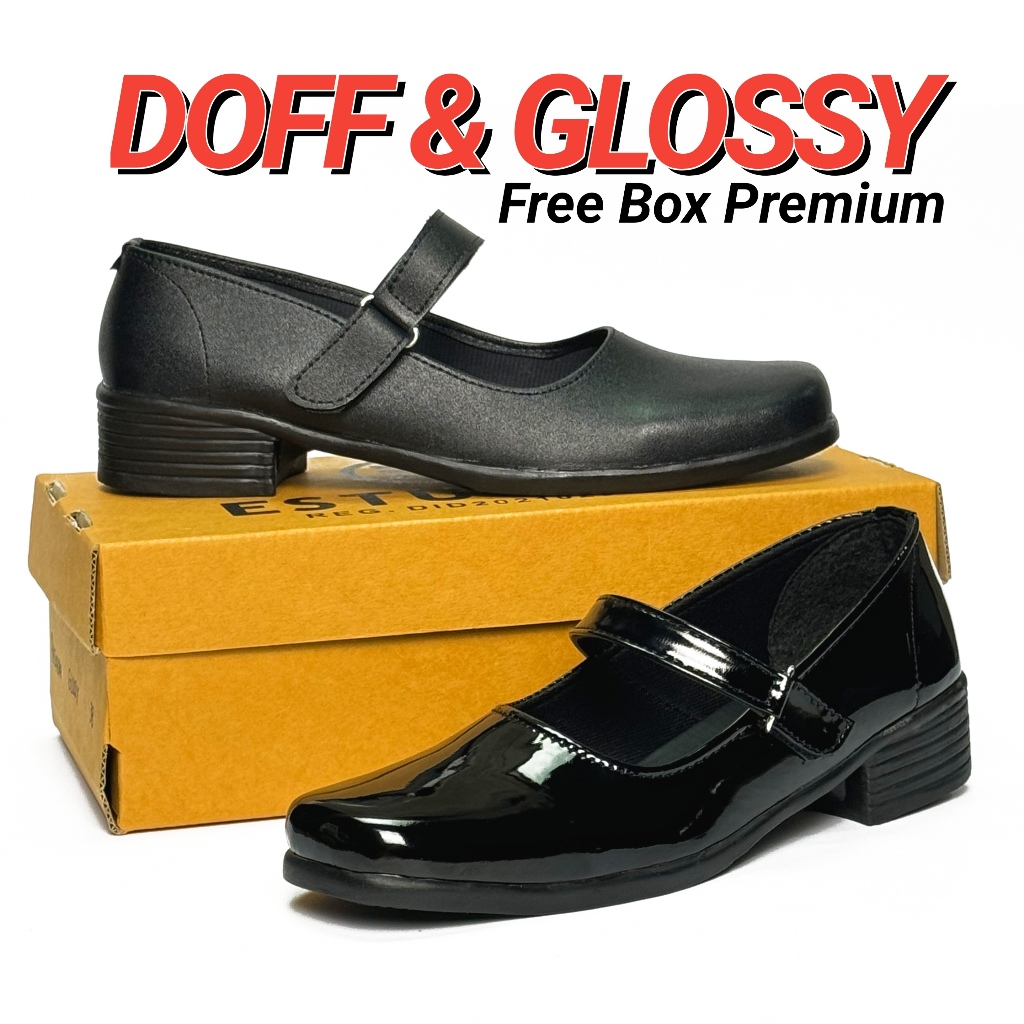 Jual SEPATU PASKIBRA WANITA - SEPATU PASKIB WANITA - SEPATU PANTOFEL ...
