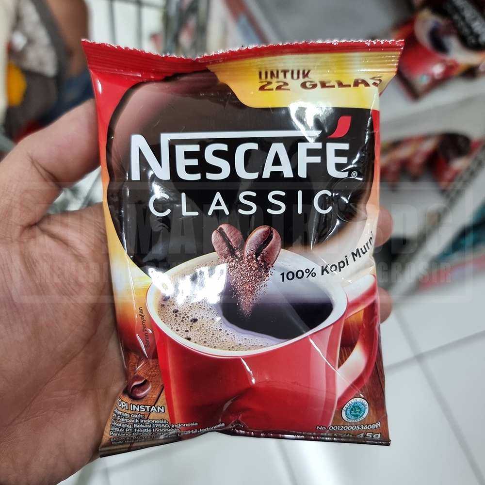 Jual NESCAFE CLASSIC POUCH 45 GR | Shopee Indonesia