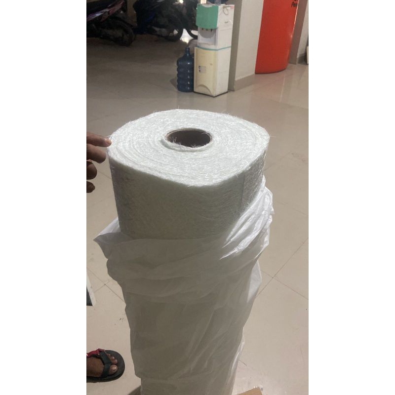 Jual SERAT FIBER AQUAPROOF 200GSM / SERAT FIBER ROLL / FIBERGLASS ROLL ...